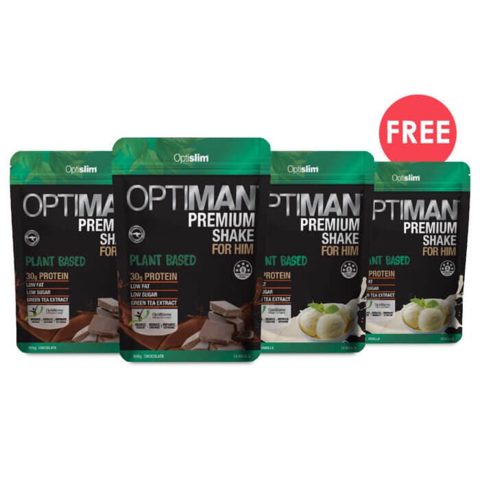 Buy 3 Get 1 FREE Optiman Plant Based Bundle | Optislim