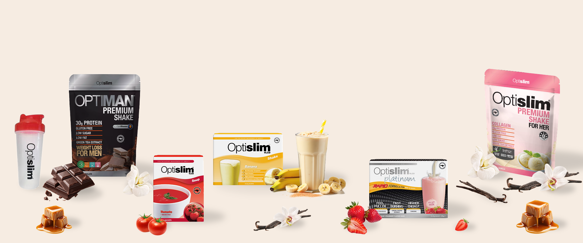 Optislim: Meal Replacement Shakes | Weight Loss Supplement