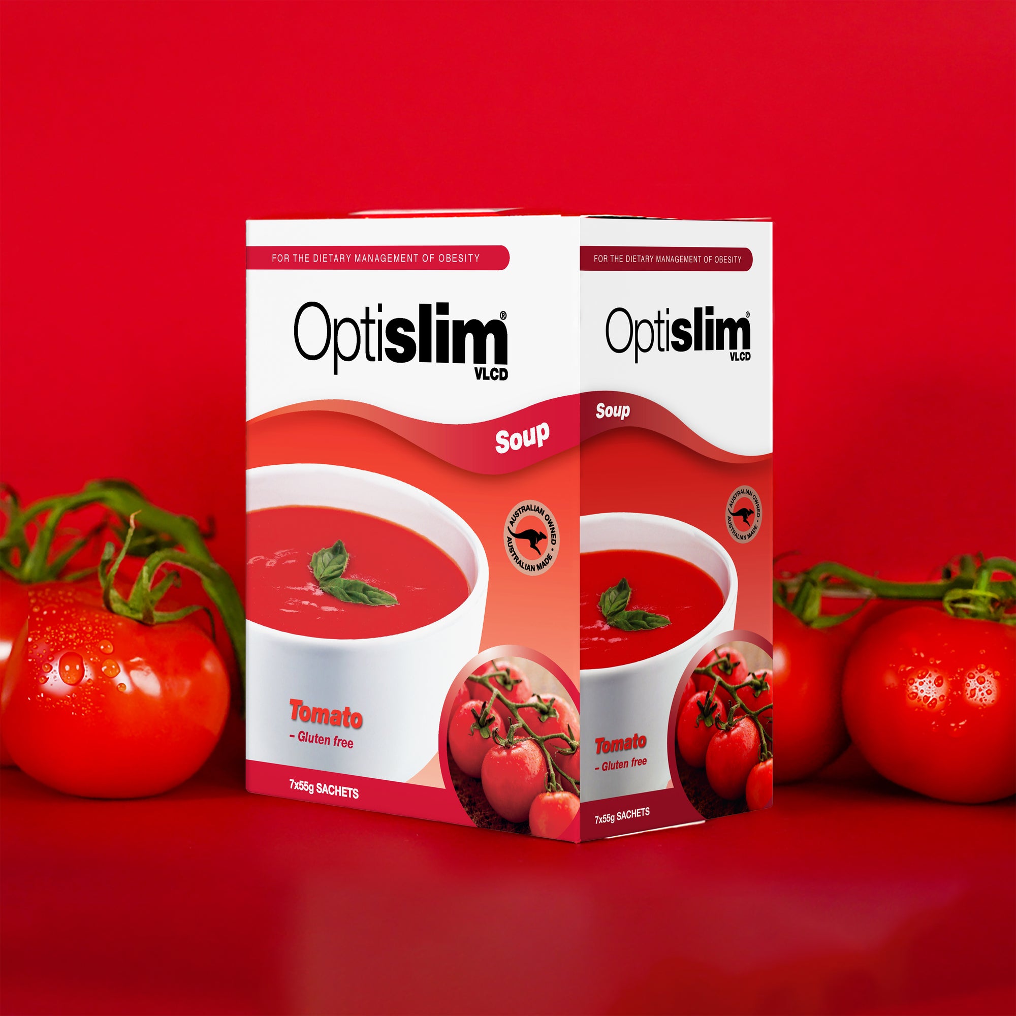 Optislim VLCD Soup Tomato (7x55g) – OptiSlim Online Store