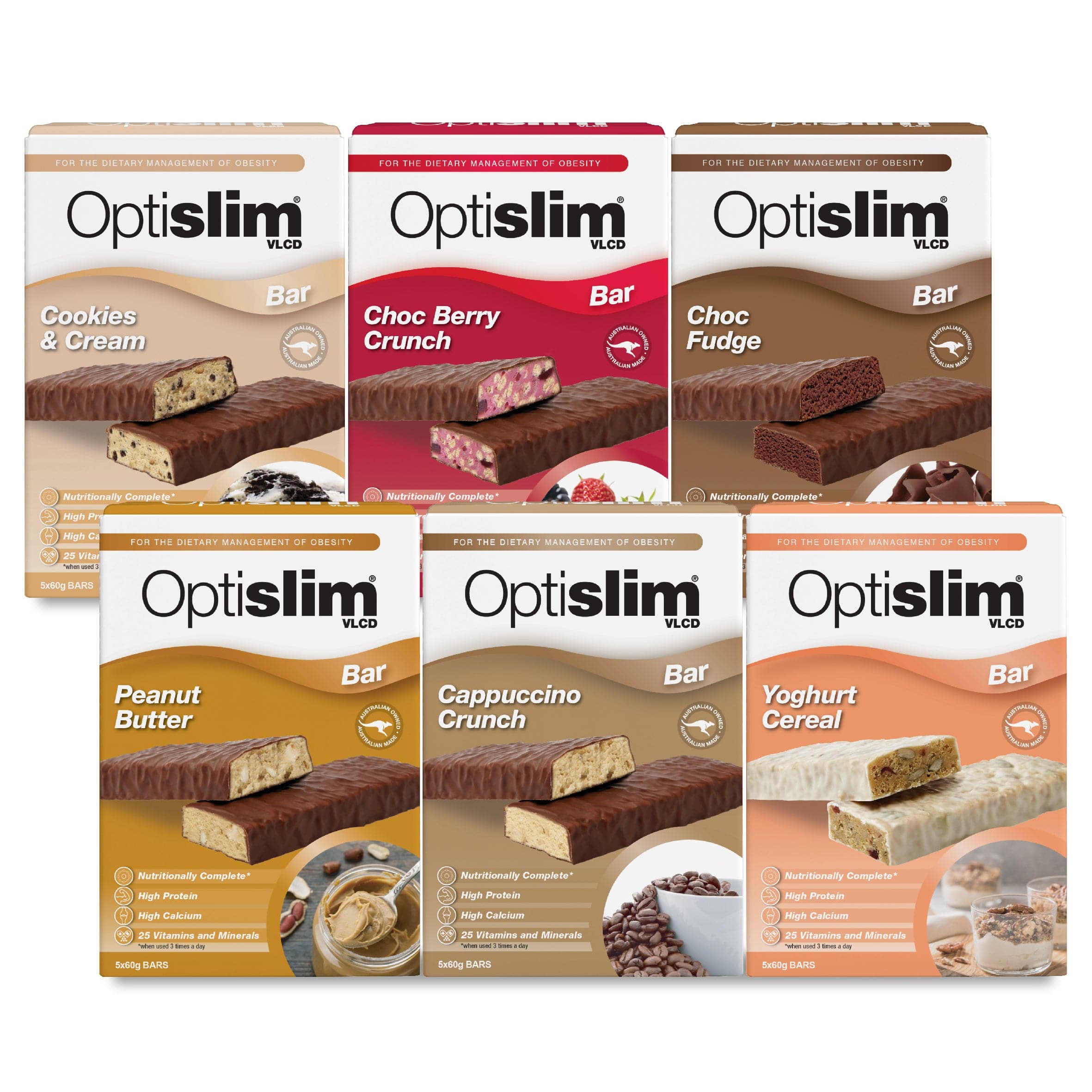 Bars Bundle's - Our Snack Solutions in Australia | Optislim