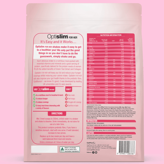 Weight Loss & Meal Replacement Shakes Australia | Optislim