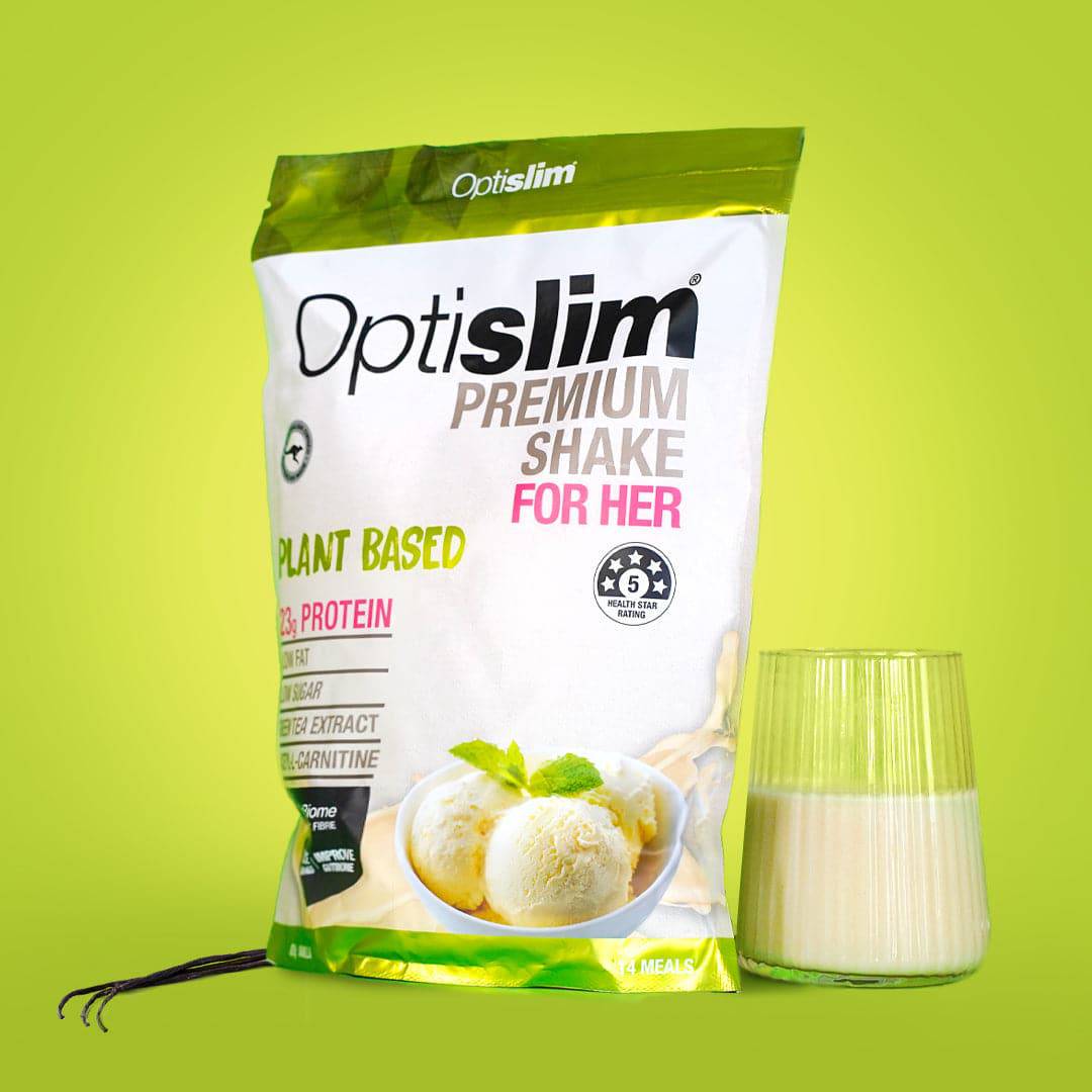 Optislim For Her Plant Based Shake Vanilla - 14 Meals